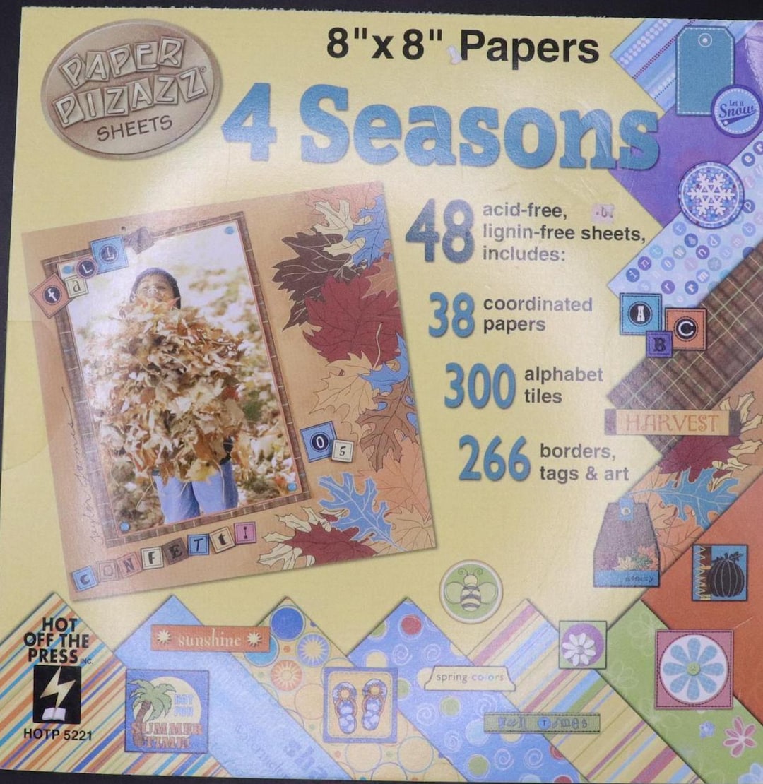 Four Seasons by Paper Pizazz - Etsy