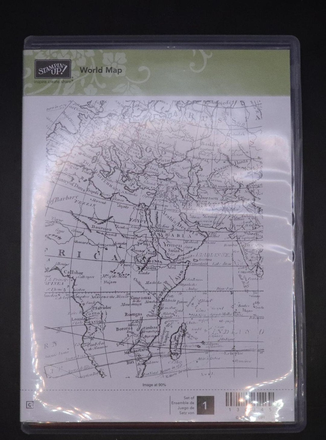 Stampin’ Up! World Map Stamp Set Background - Etsy