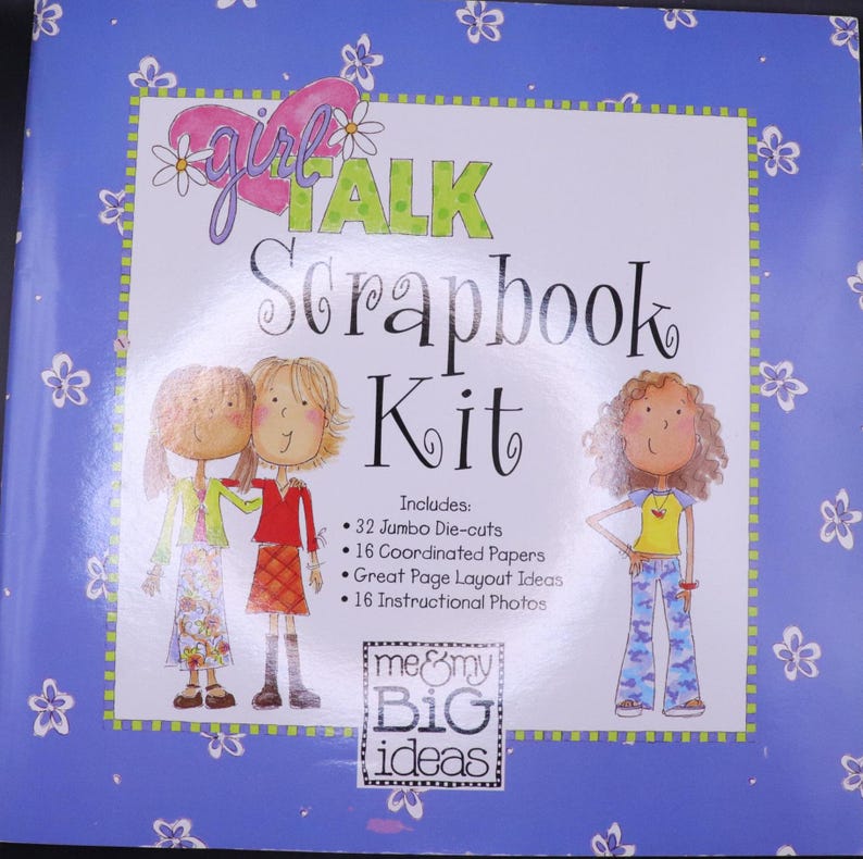 Girl Talk Scrapbook Kit by Me & My Big Ideas - Etsy