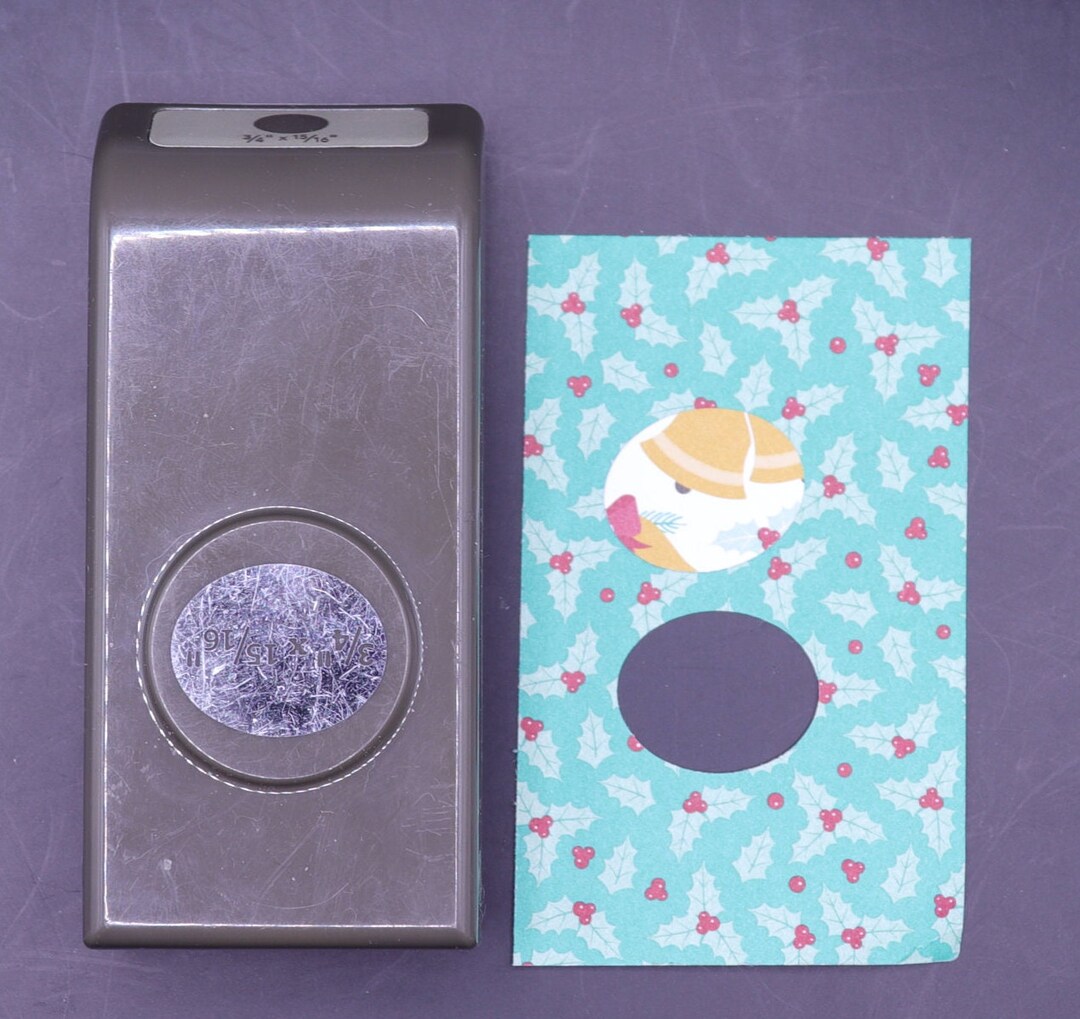 Stampin up - Paper Punch Choose: Petite Curly Label or Oval - Cutter ...