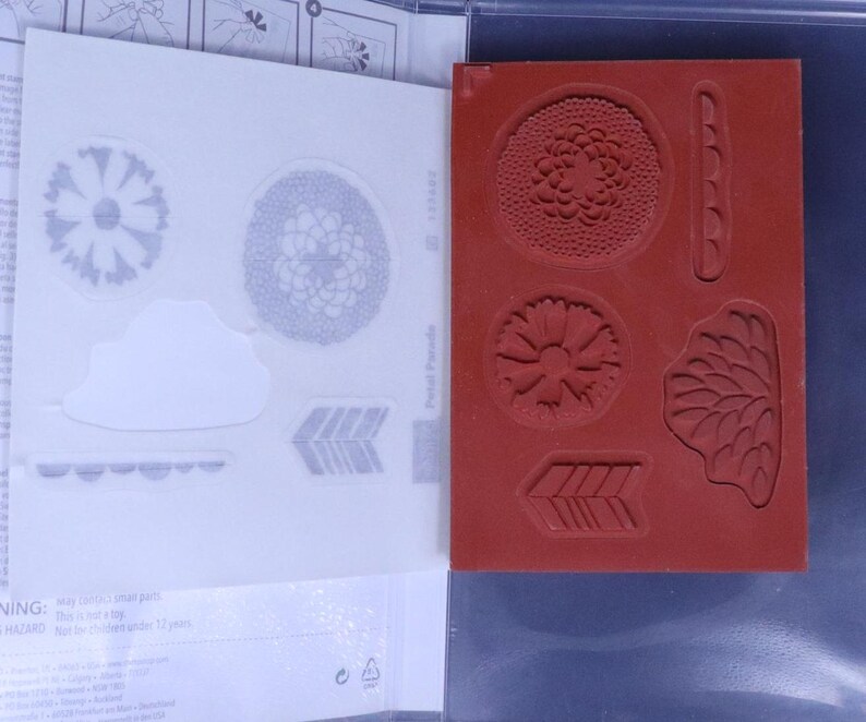 Stampin Up! Petal Parade Stamp Set - Etsy
