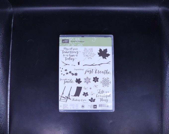 Colorful Seasons Stamp and Die Set From STAMPIN UP - Etsy