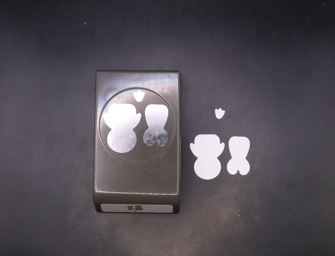 Stampin' UP! Penguin Builder Punch: Winter Paper Crafts - Etsy