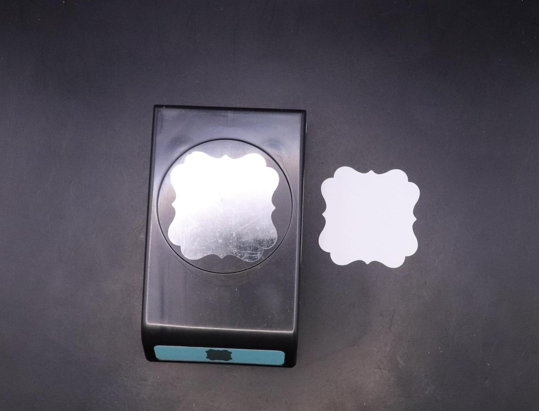 EK Success Decorative Tag Punch - Scrapbooking & Card Making - Etsy
