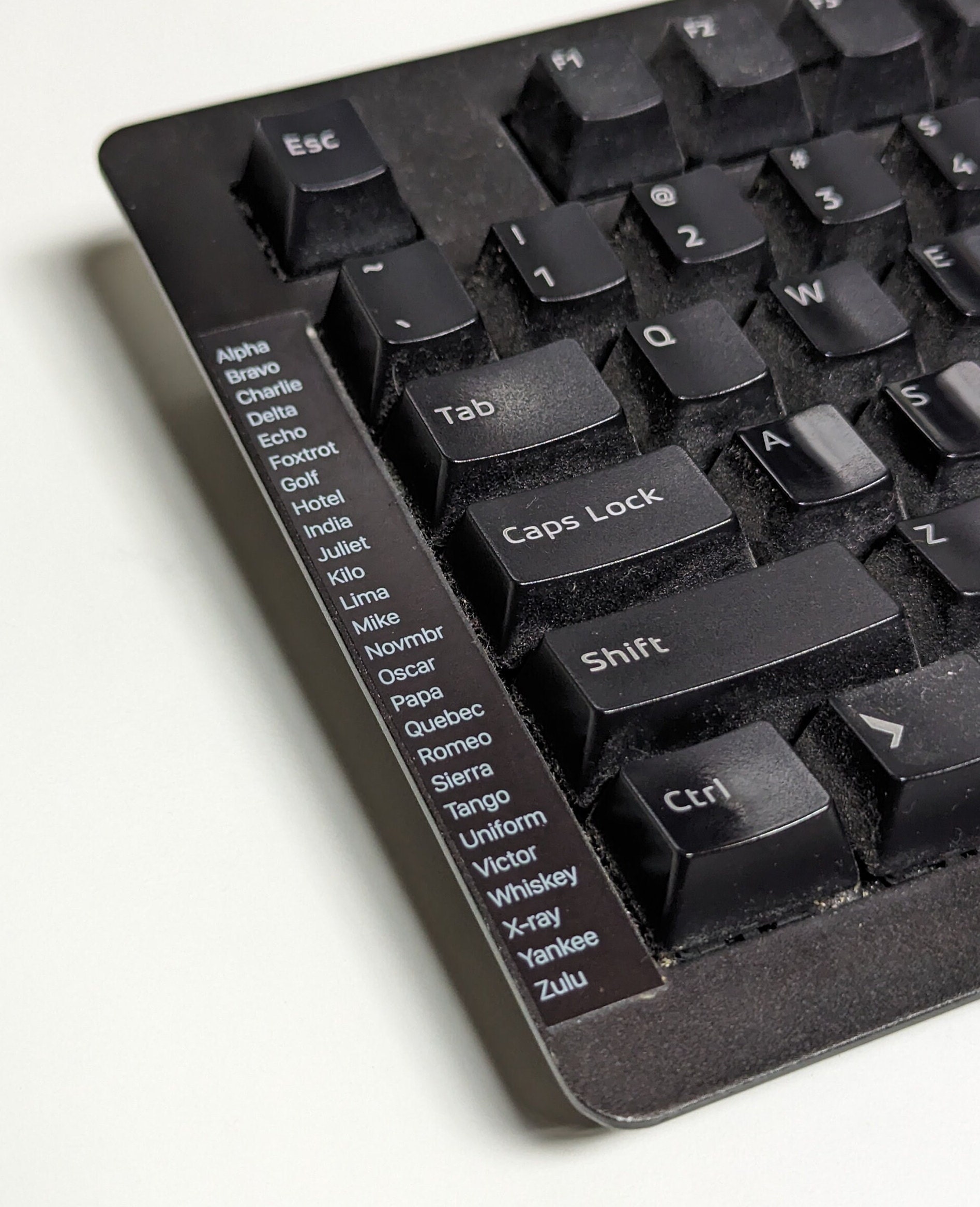 NATO Phonetic Alphabet Stickers for Keyboard or Monitor (variety) - Etsy