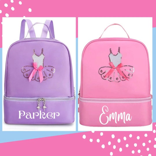 Ballet Dance Recital Backpack Jazz Gift for Dancers Toddler Dance Bag ...