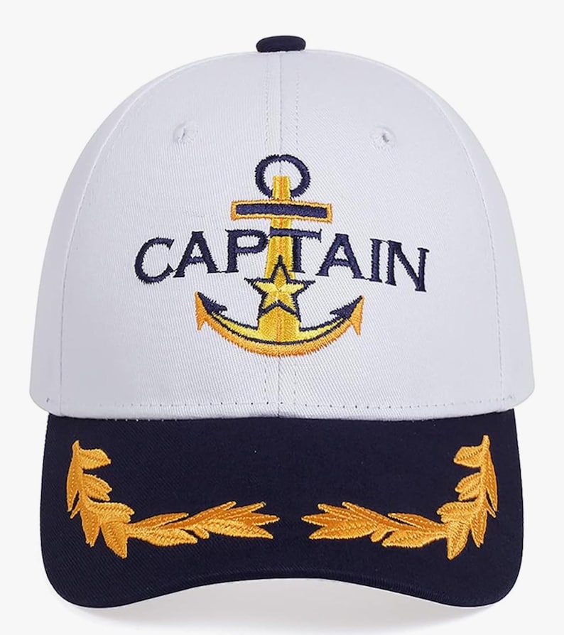 Captain First Mate Boating Caps Nautical Set Snapback - Etsy