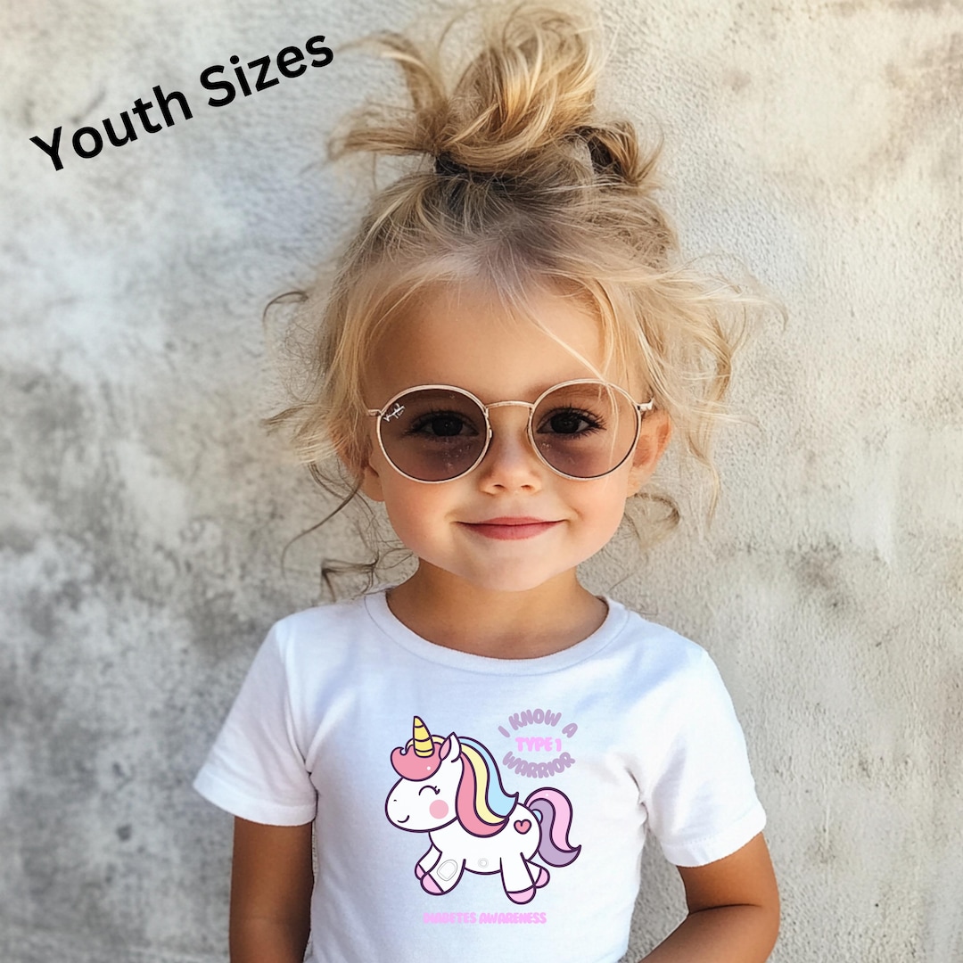 I Know a Type 1 Warrior, Type 1 Diabetes Shirt, Toddler Shirt, Unicorn ...
