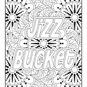 10 Cussing Coloring Pages Episode 3 - Etsy