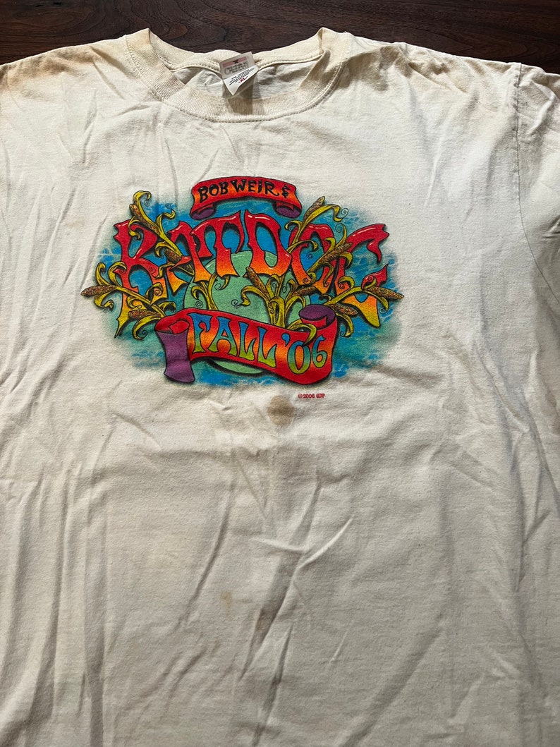 Vintage - Bob Weir Rat Dog Fall Tour 2006 Tour in XL - Etsy