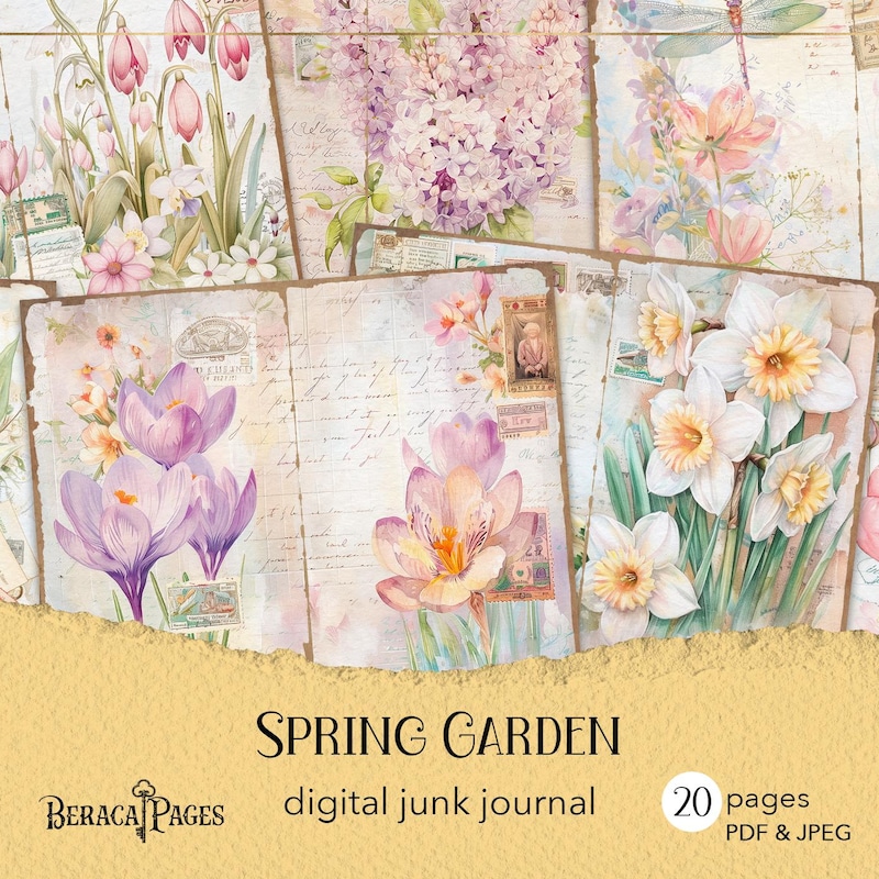 Botanical Spring Cards - Etsy UK