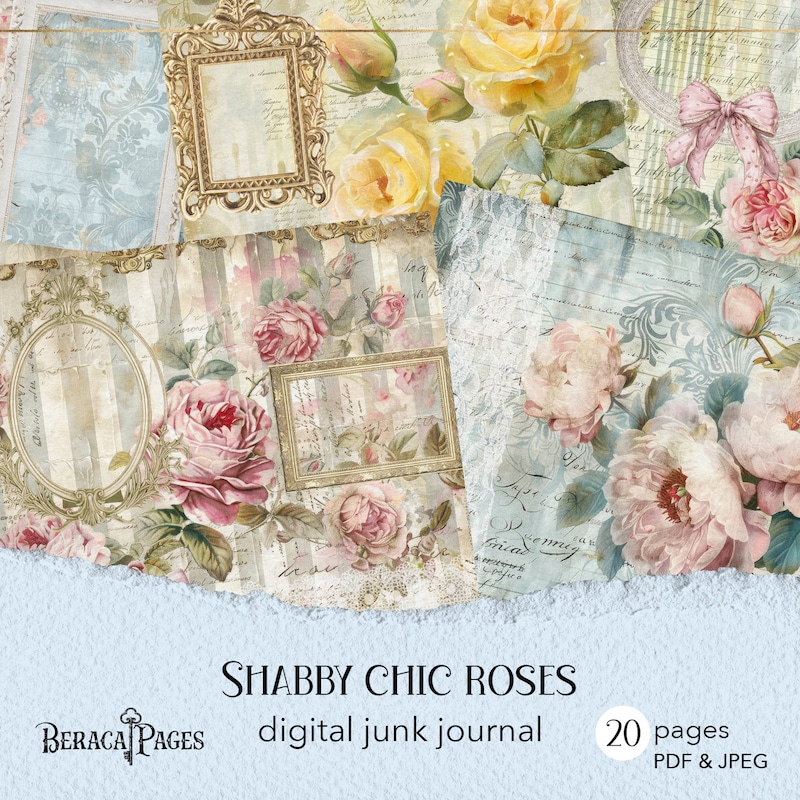 Shabby Chic Letters - Etsy