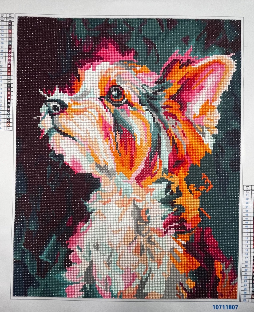 Diamond Painting - Dog - Finished - Etsy