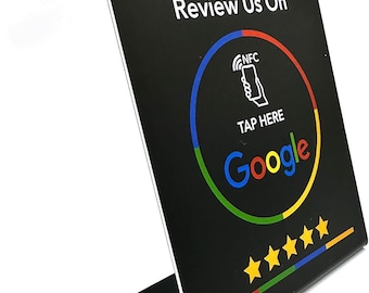 NFC Google Tap to Review Stands to Boost Your Online Presence, NFC ...