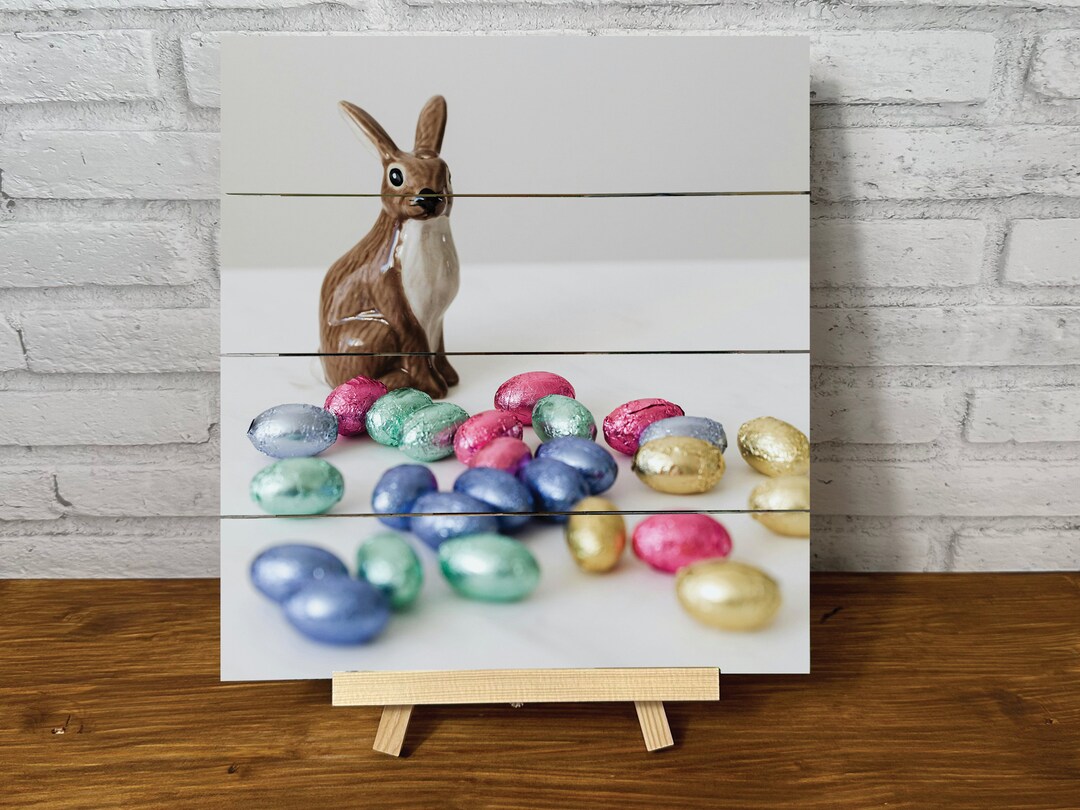 Easter Pallet Decor Eco-friendly Real Wood Pallets Rustic Easter Home ...