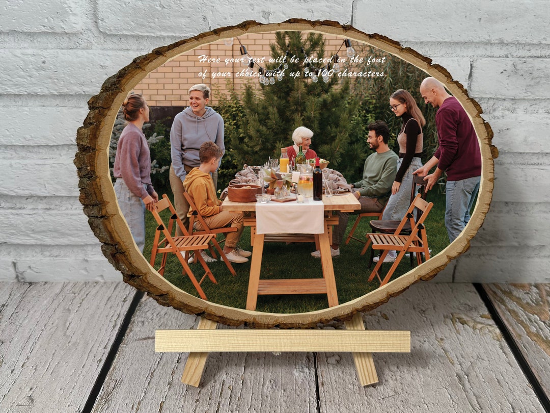 Personalized Gifts for Her Wood Photo Christmas Birthday Gift for Mom ...