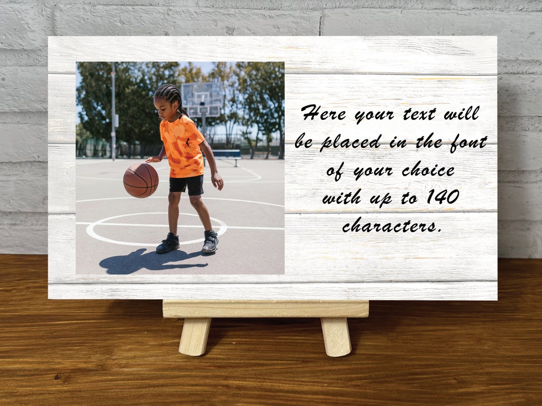 Custom Basketball Art Personalized Decor Real Wood Plaque Basketball ...