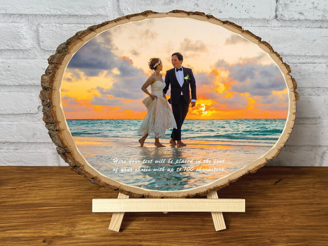 Custom Wood Print Photo Personalized Portrait From Picture Wood 5th ...