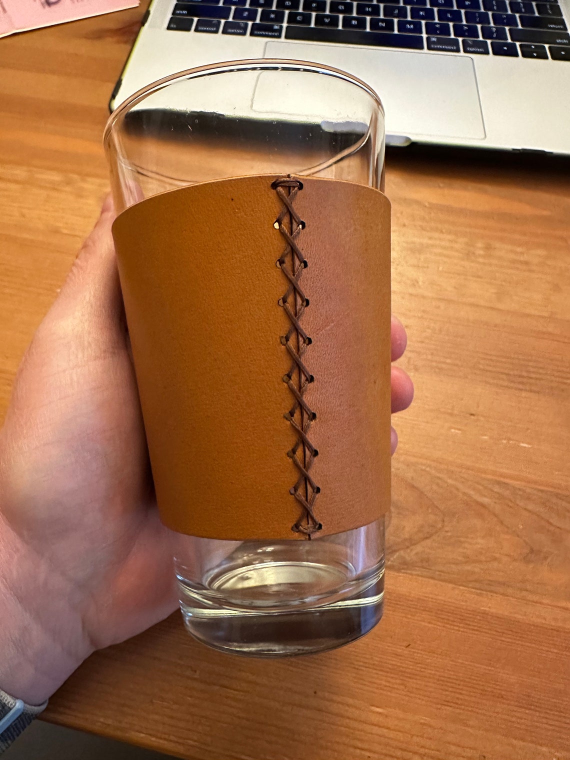 Leather Pint Glass Sleeve Pattern: Laser & Print (SVG, PDF) - Etsy