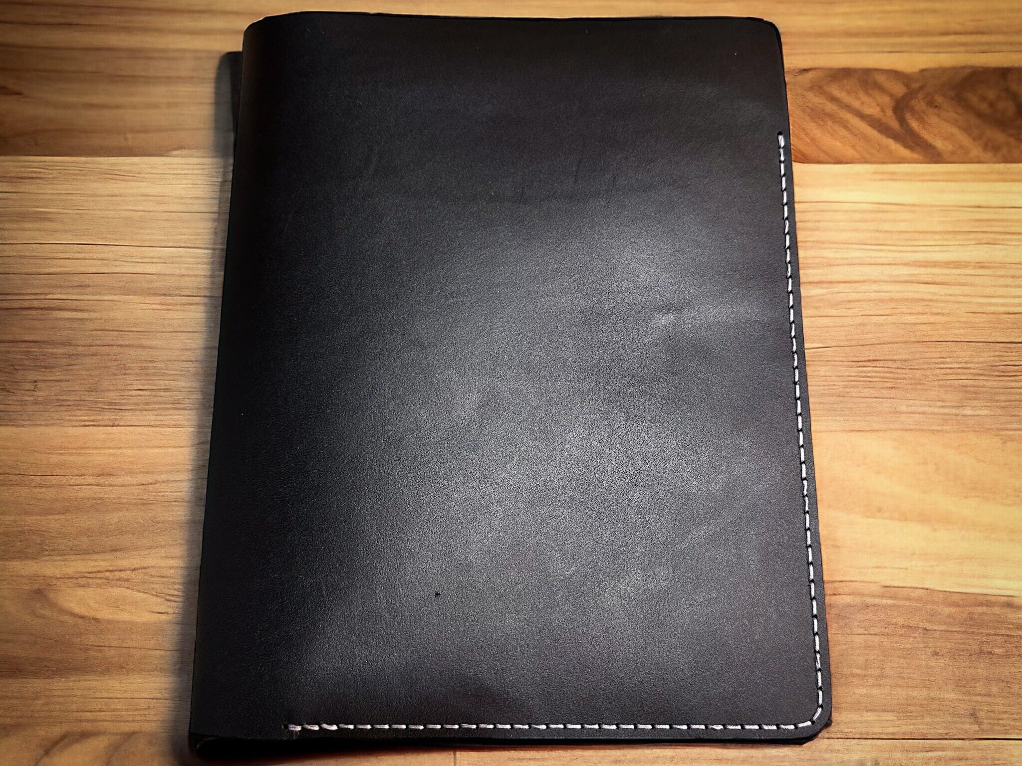 Leather Notebook Cover Pattern: Laser or Print, Padfolio Style (SVG, PDF) - Etsy