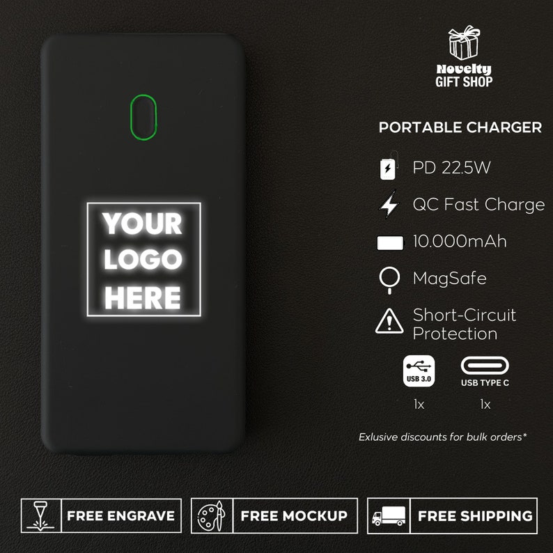 Elegant 10,000mah PD 22.5W Charger With Magsafe Support A Must-have for ...