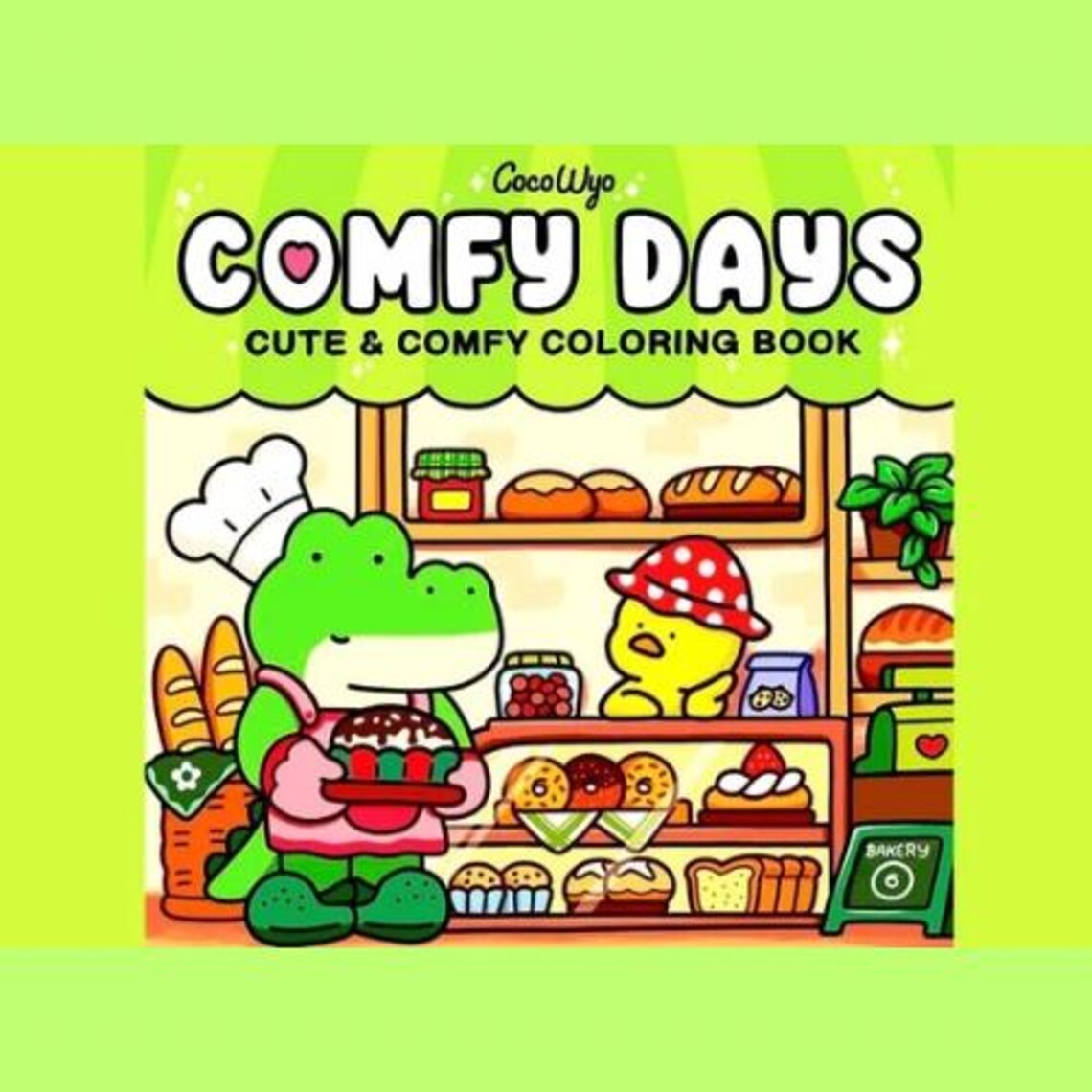Coco Wyo Comfy Days Cute & Comfy Coloring Book Digital Download - Etsy