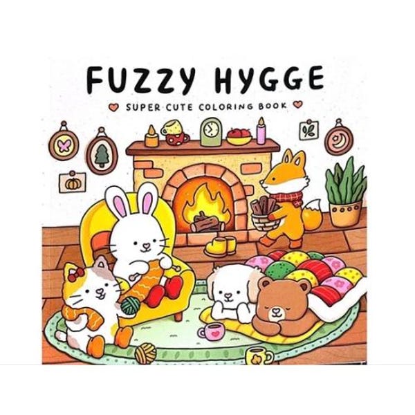 Fuzzy hygge coloring book - Etsy France