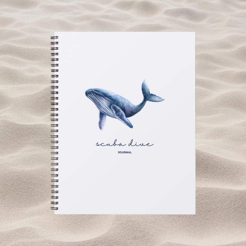 Scuba Dive Journal & Logbook | Scuba Diving Log Book | Travel Journal ...