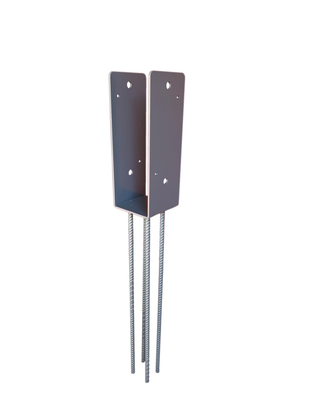 Wet Set Post Bracket: 2x6 Beam Saddle, Pole Barn Framing - Etsy