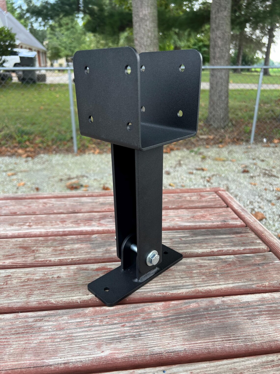 Adjustable Steel Pergola Roof Riser Bracket: 4x4 or 4x6 Beam - Etsy