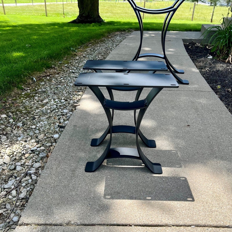 Rustic Table Legs - Etsy