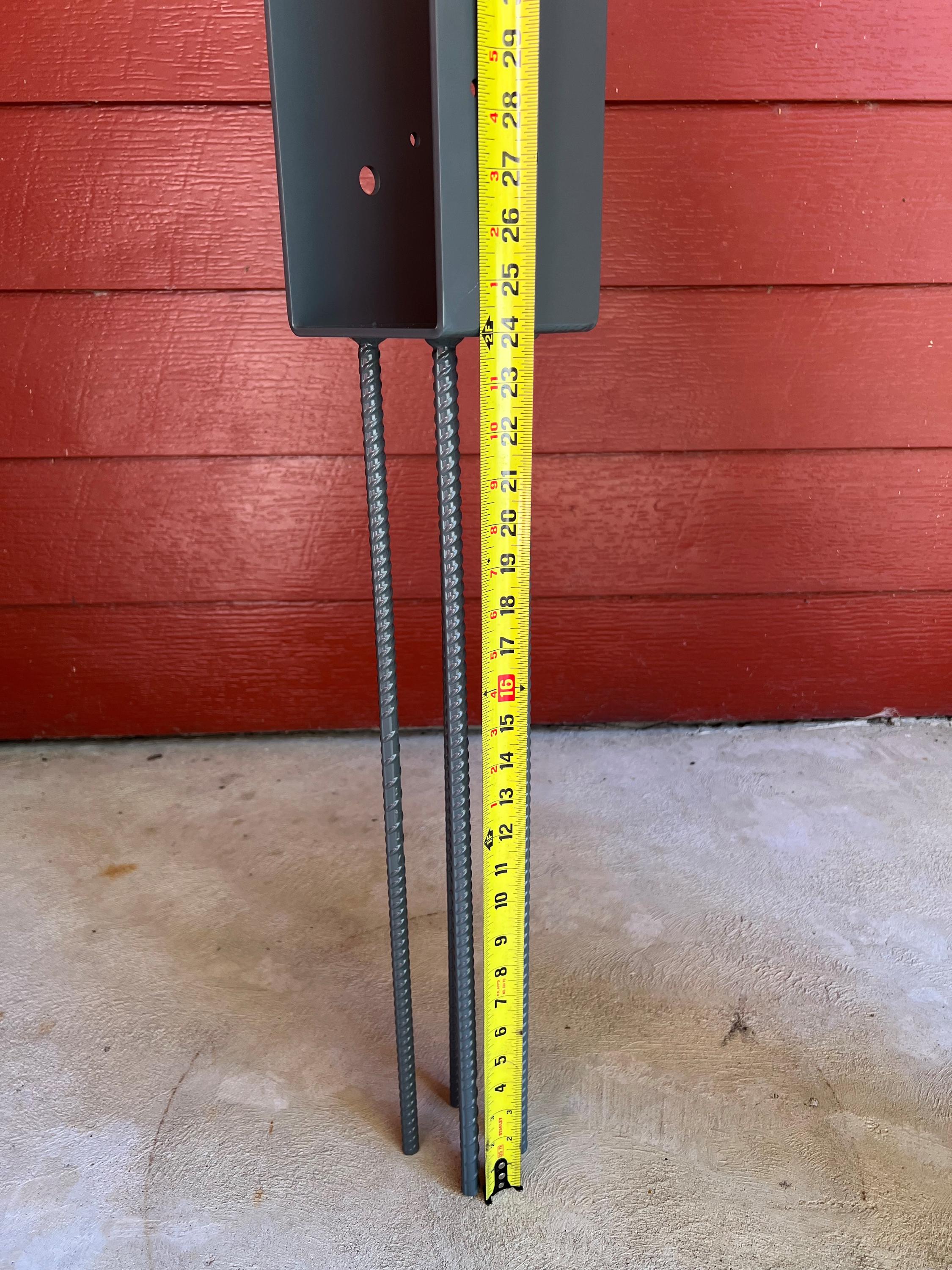 Wet Set Post Bracket: 2x6 Beam Saddle, Pole Barn Framing - Etsy