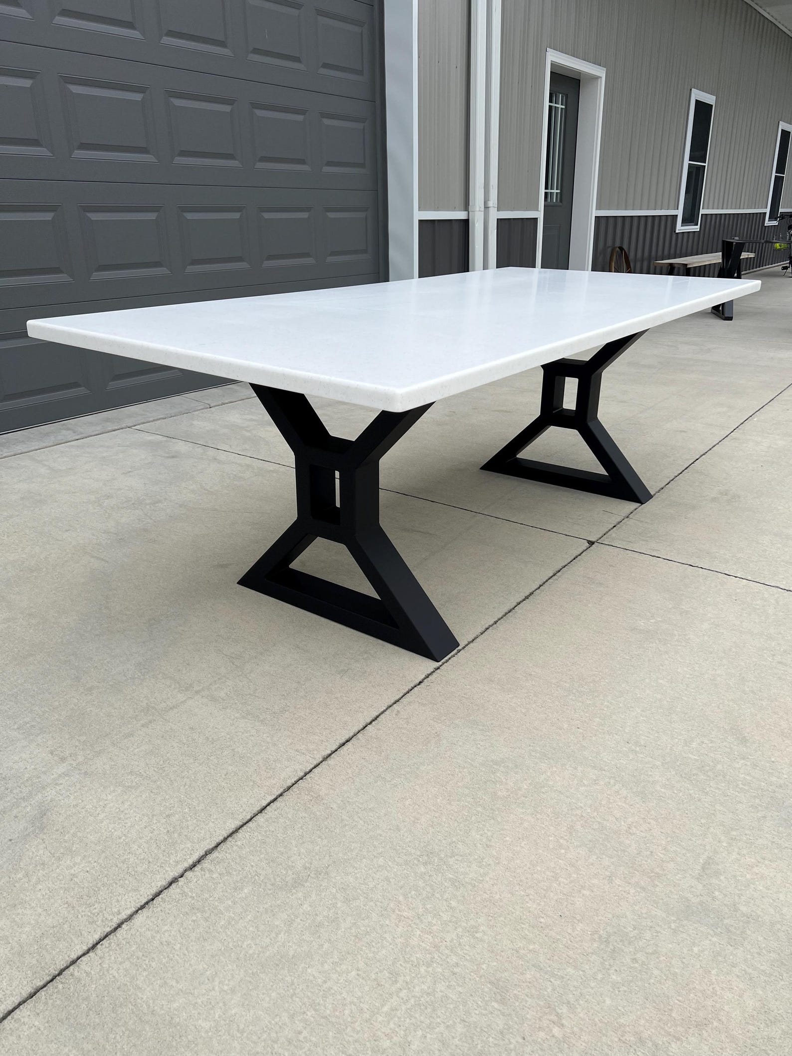 Granite Table Base • Concrete Top Table Base • Patio Table Base ...
