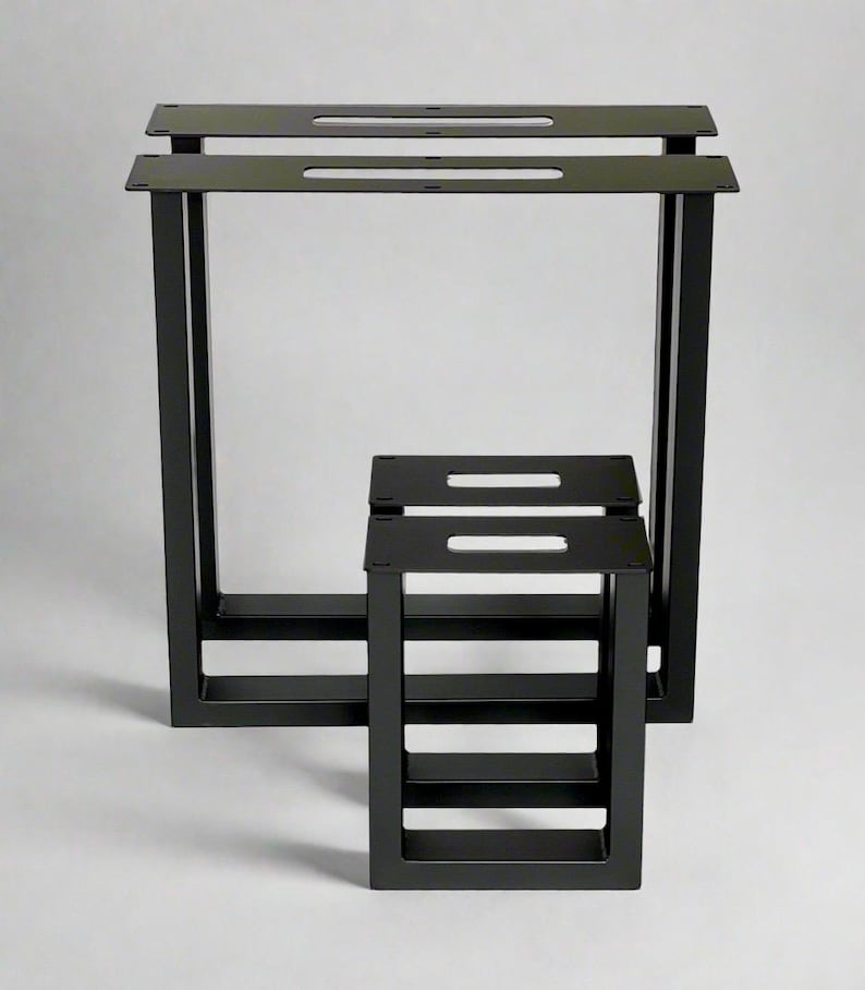 U-shaped Metal Table Legs - Etsy