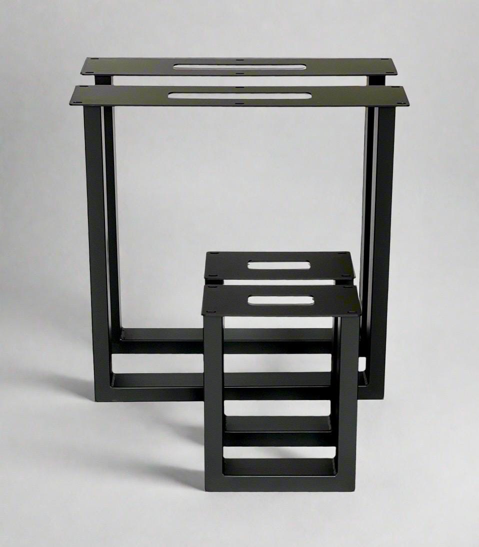 U-shaped Metal Table Legs - Etsy