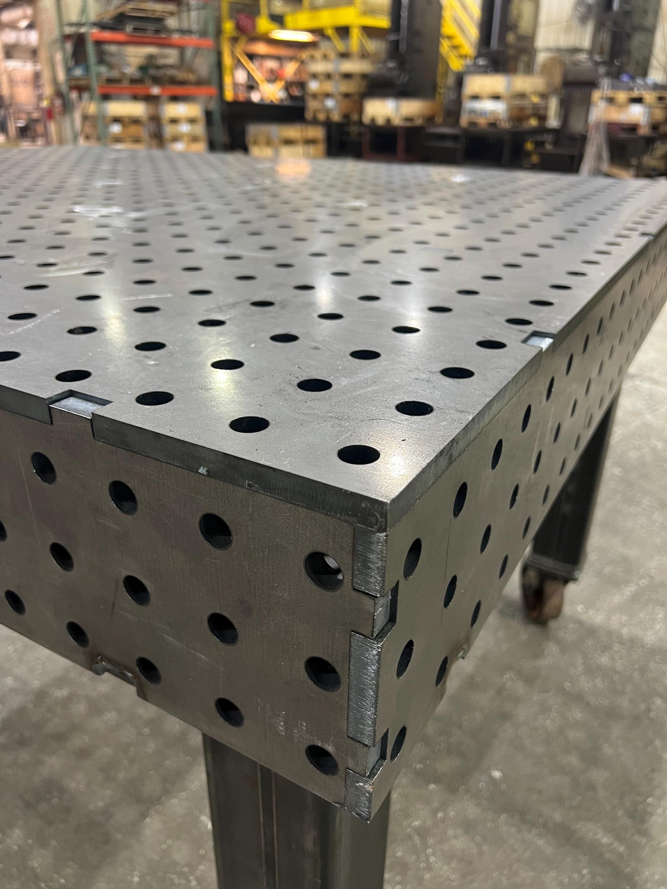 Heavy Duty 4x5 Ft Weld Table, 1/2 in Top - Etsy