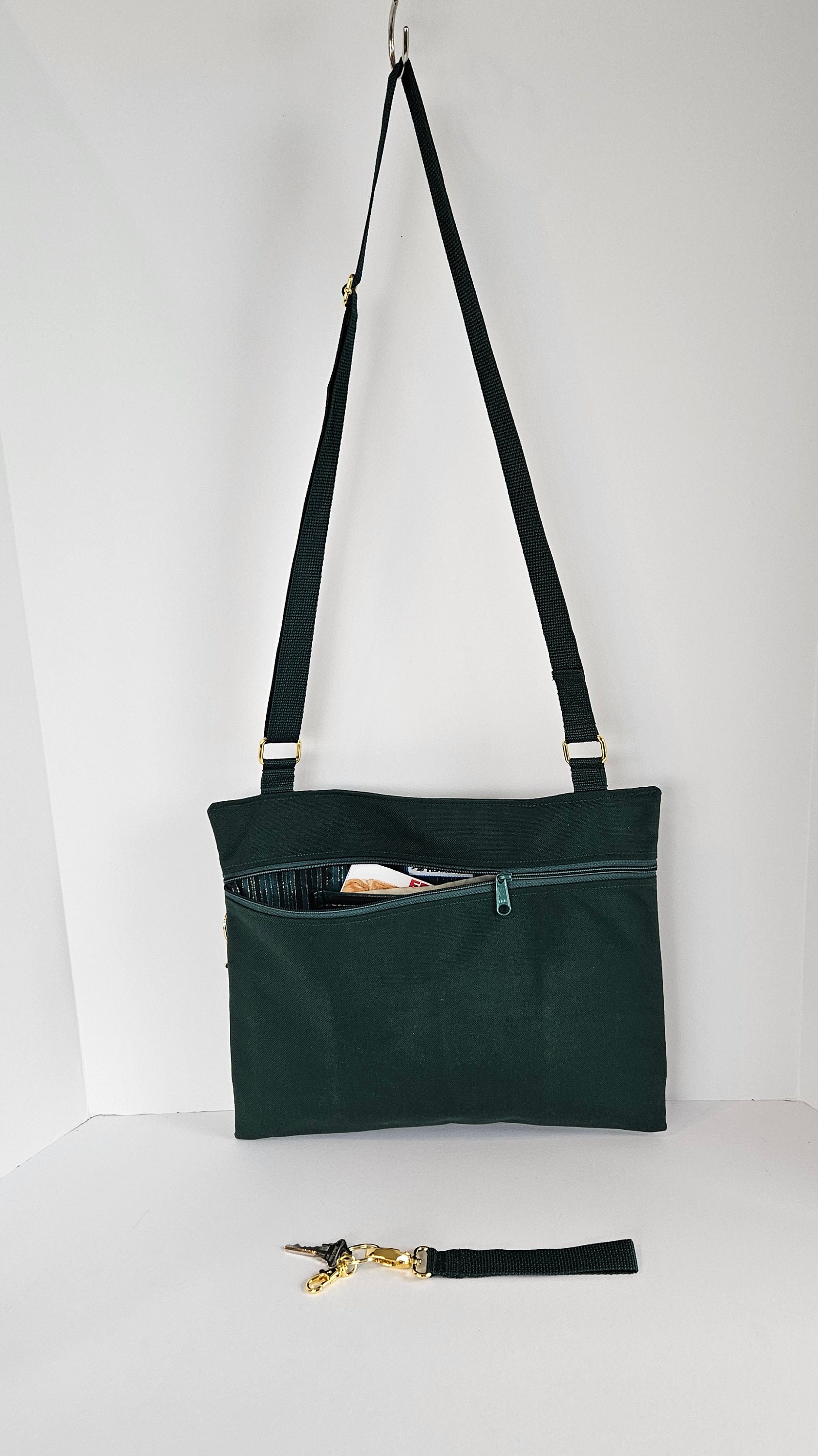 Jessie 2 CROSSBODY BAG in Cordura Nylon a 2 Sided Bag Has a Built in ...