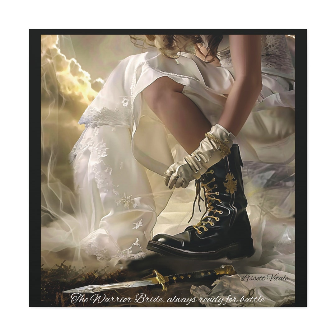 Warrior Bride Prophetic Canvas - Etsy
