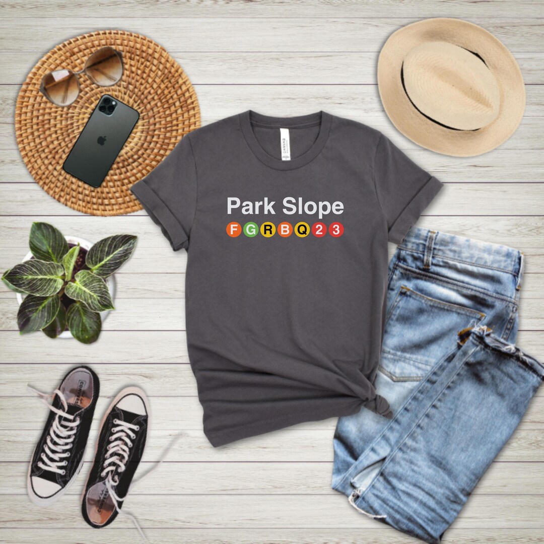Park Slope T-shirt | NYC Subway T-shirt | New York City Shirt | New ...
