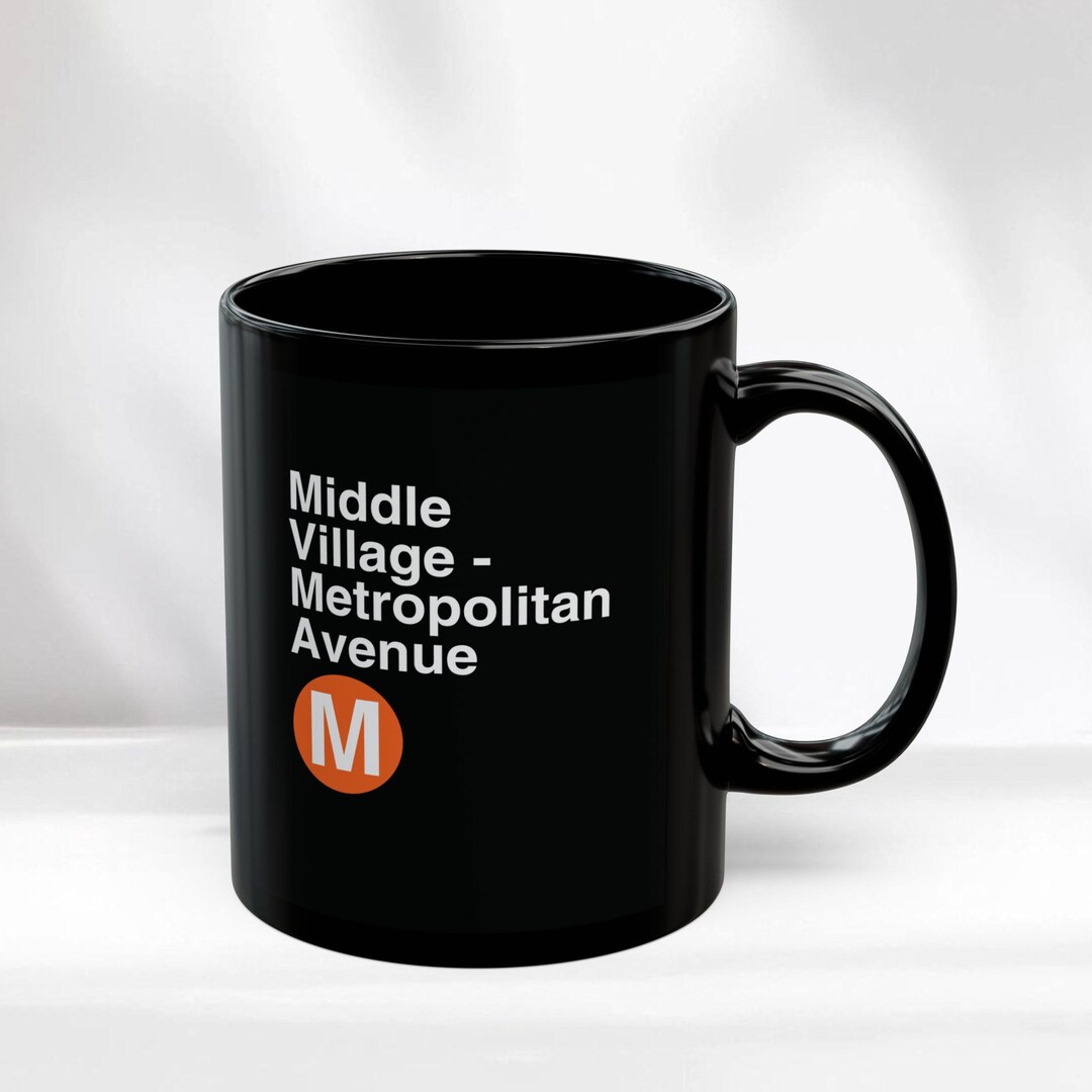New York City Subway Black Coffee or Tea Mug 11oz or 15oz | Manhattan ...