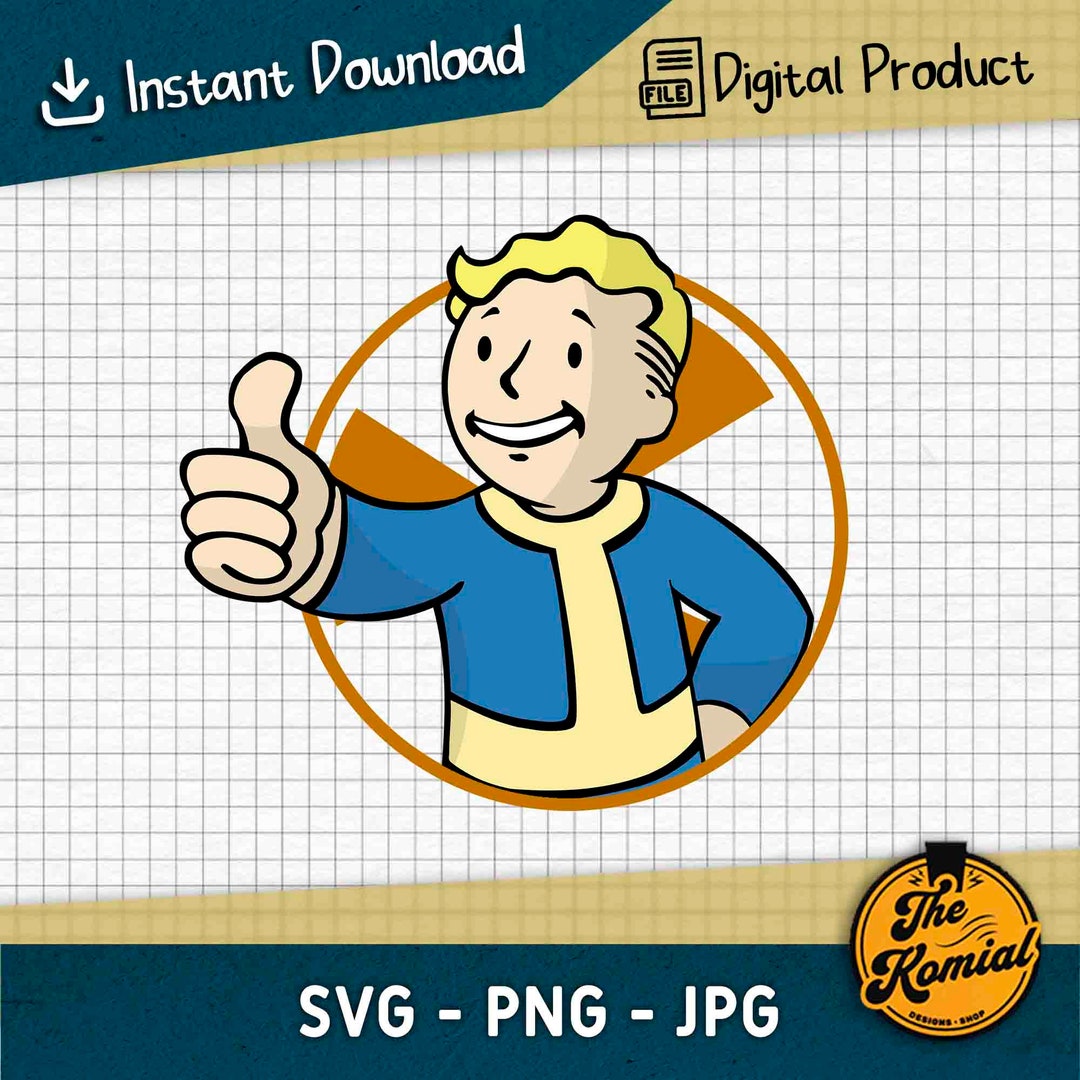 Fallout, Vector Design Ideal for Your Projects - Jpg - Svg - Png ...