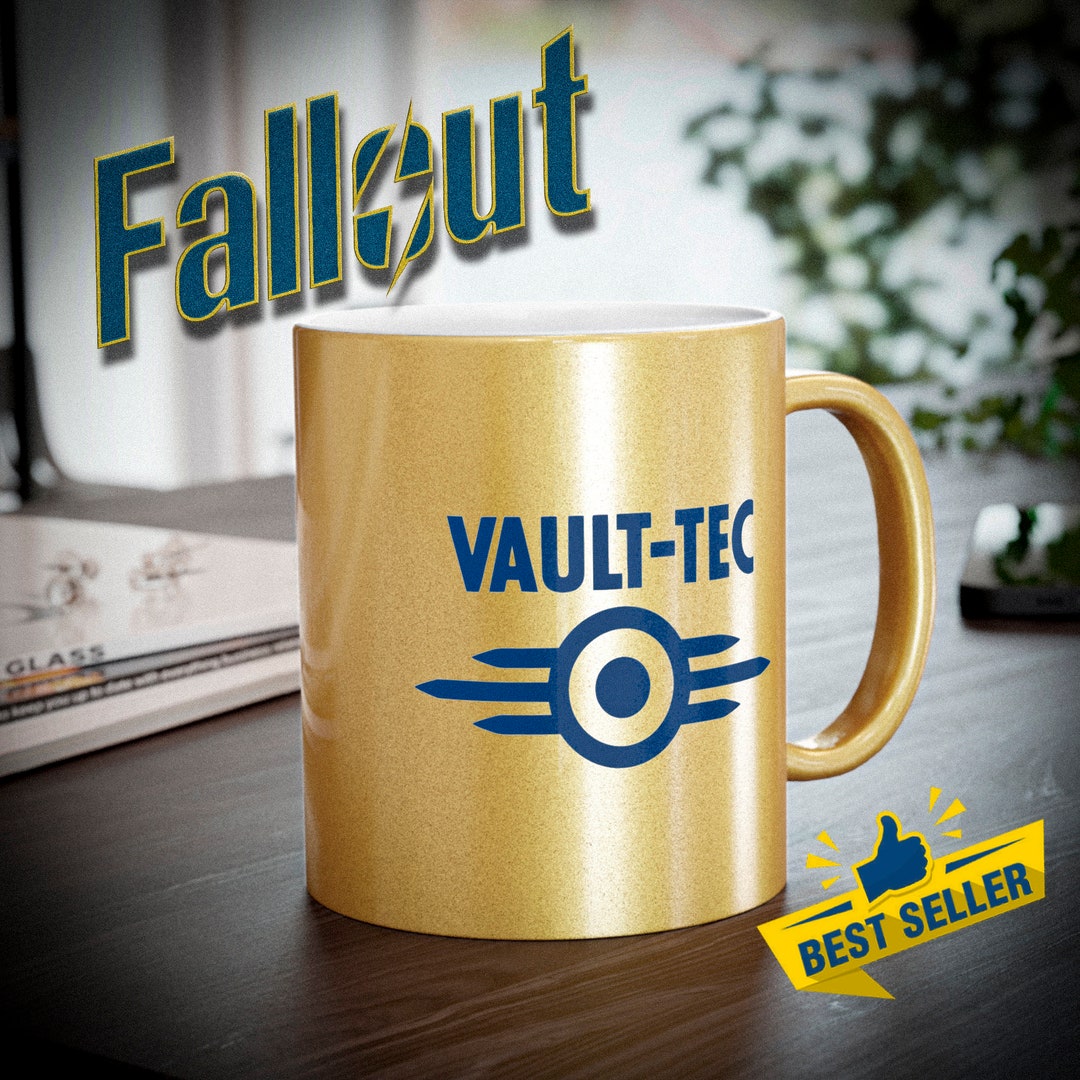 Fallout 11OZ Metallic Effect Vault Tec Mug, Fallout Vault Tec Mug ...