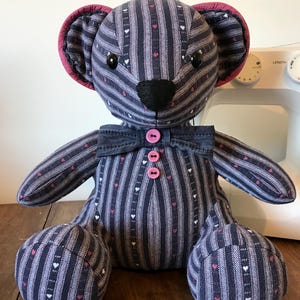 Keepsake Memory Bear - Etsy
