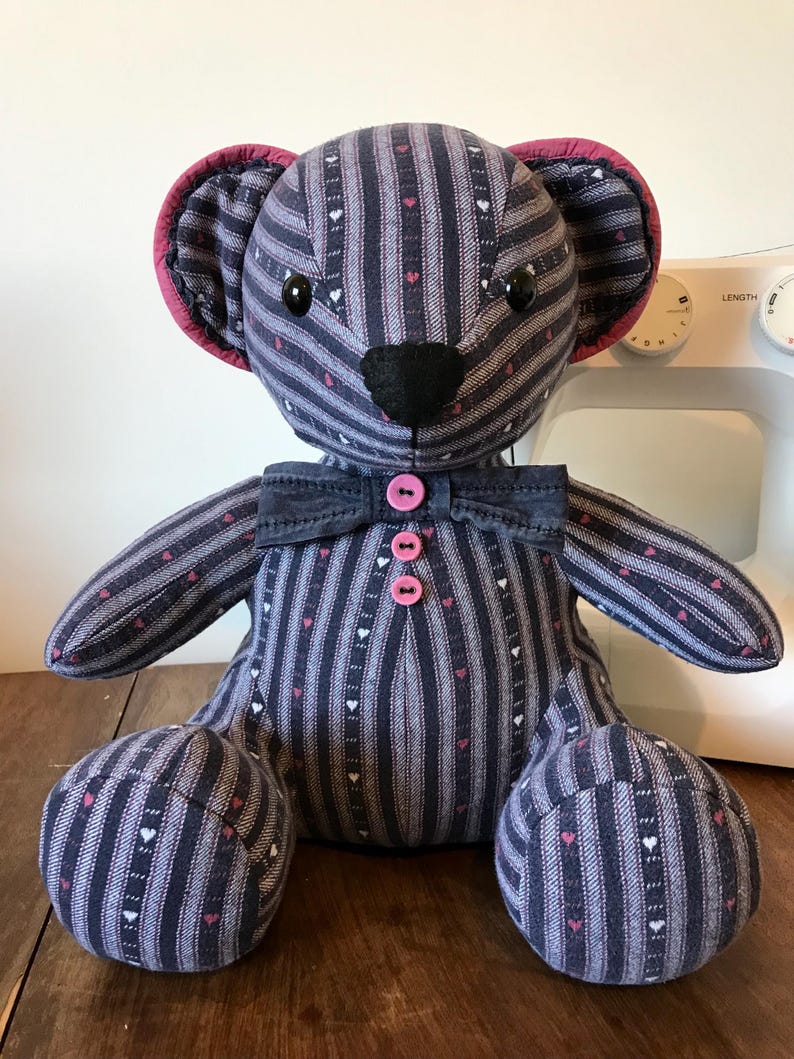 Keepsake Memory Bear - Etsy