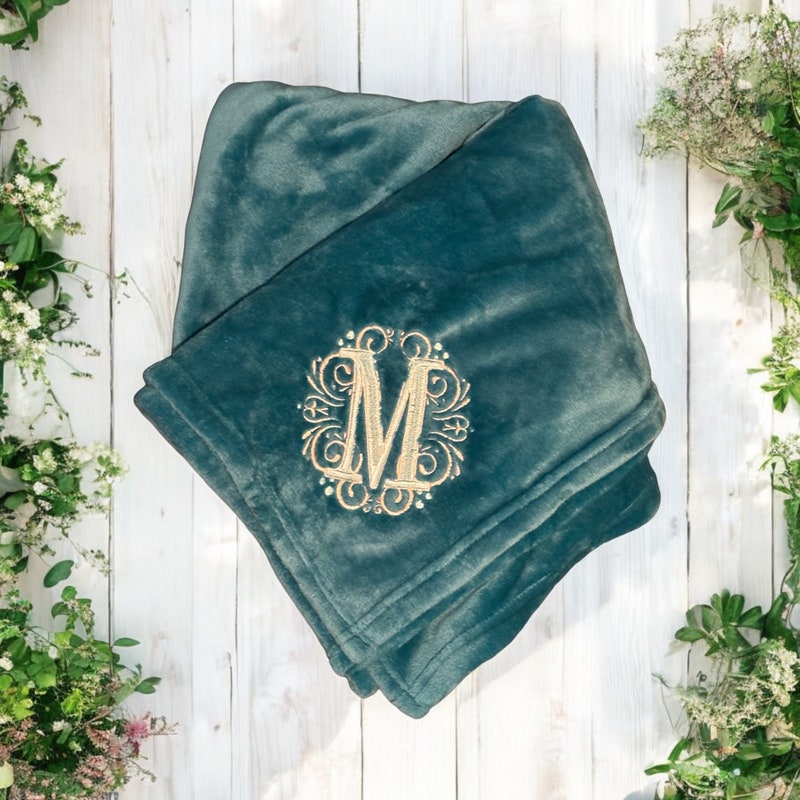 Swirl Monogram - Etsy