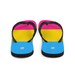 Pansexual Pride Flag Flip-flops, LGBTQ+ Sandals, Pansexual Pride Slides ...