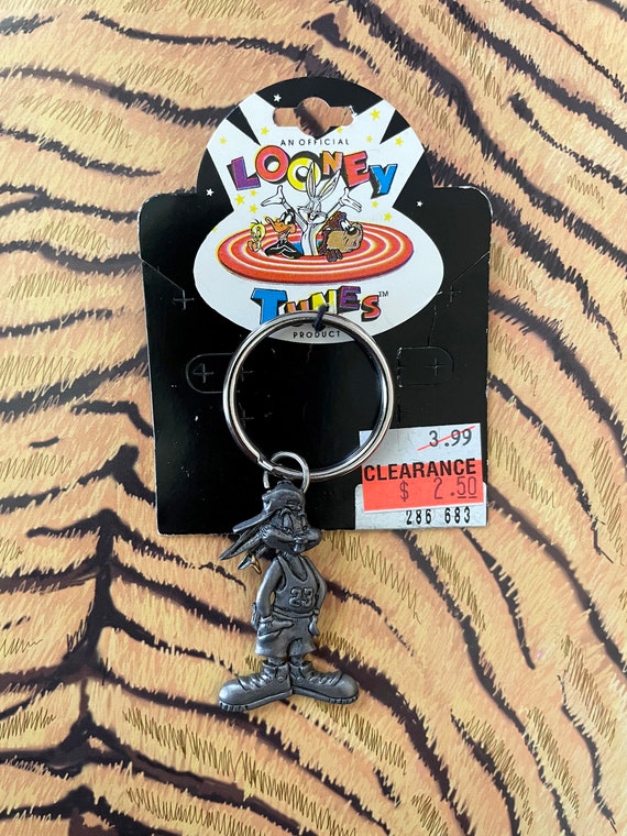 Vintage Looney Tunes Bugs Bunny 90's Key Chain - Gem