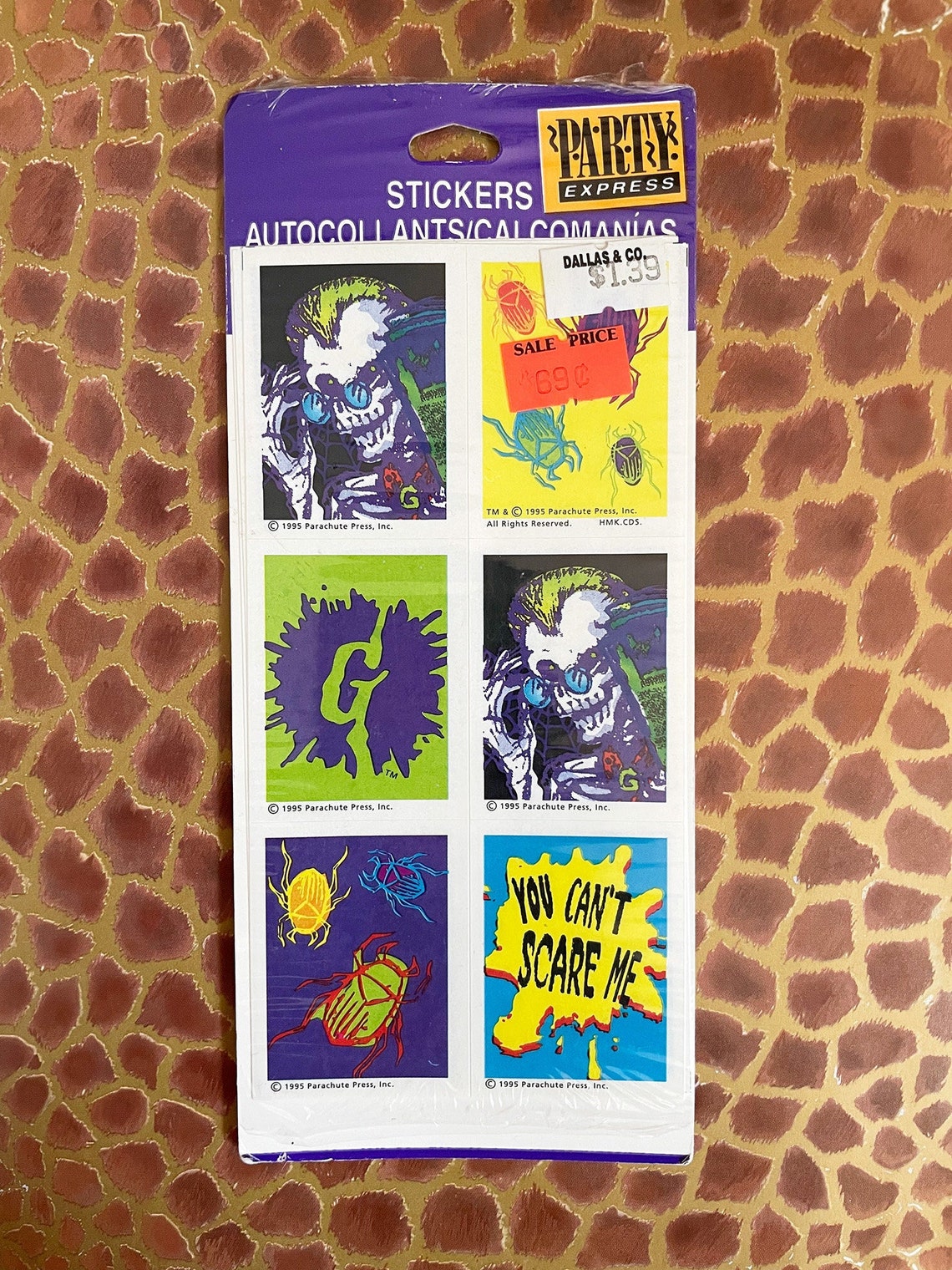Vintage 90's Goosebumps Stickers - Etsy