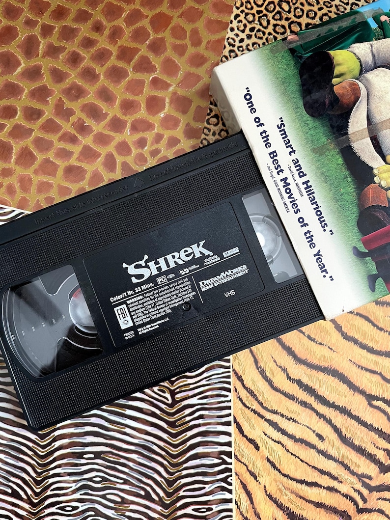 Vintage Shrek VHS, 2001 Special Edition - Etsy