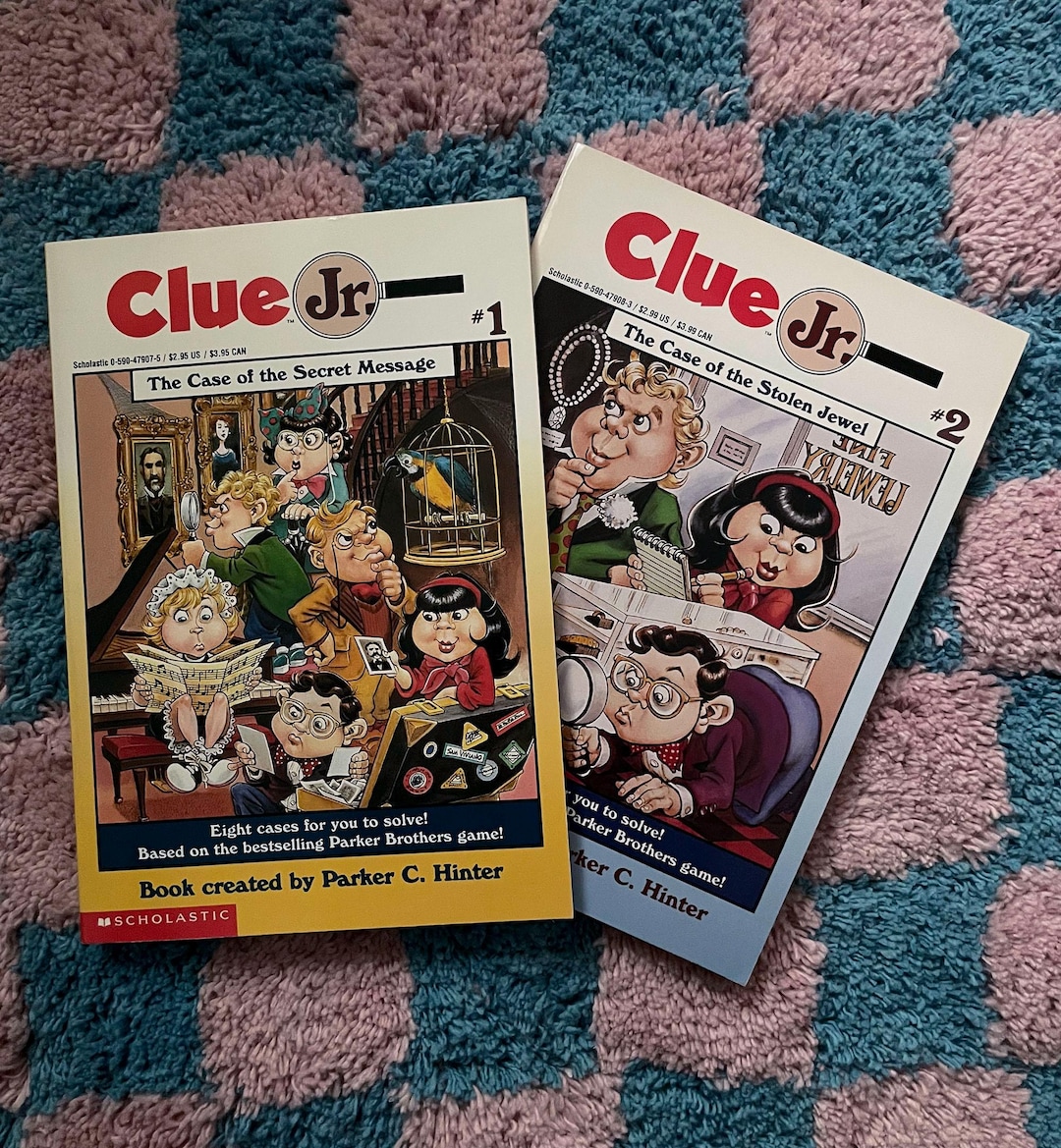 Vintage Clue Jr. Books – Secret Message & Stolen Jewel Mysteries - Etsy